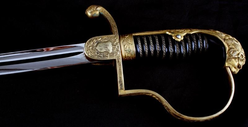 Wwii Third Reich Wkc Ss Saber W Owner's Monogram