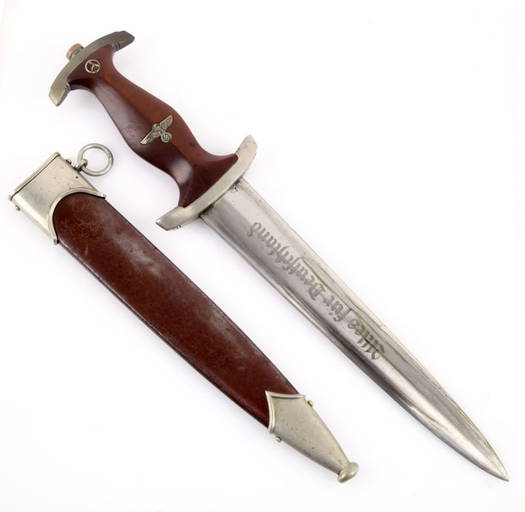 Wwii German Nazi Sa Dagger With Waso Blade