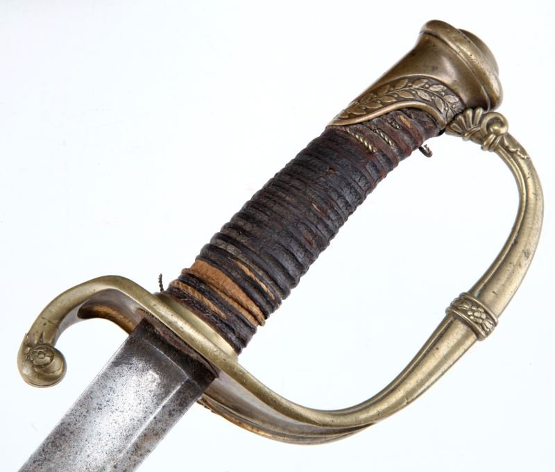 French Model 1821 Klingenthal Sword W Scabbard