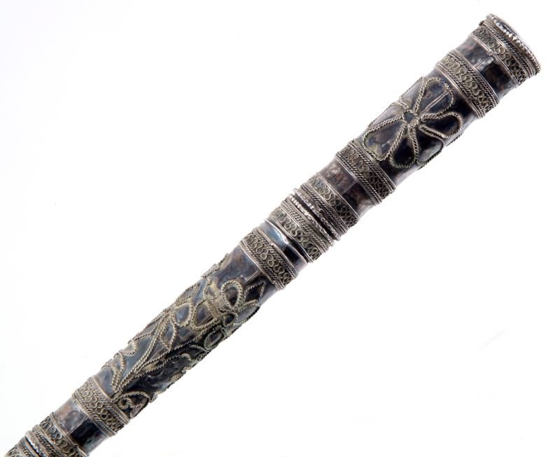 21 INCH INDIAN SWAGGER STICK WITH HIDDEN BLADE
