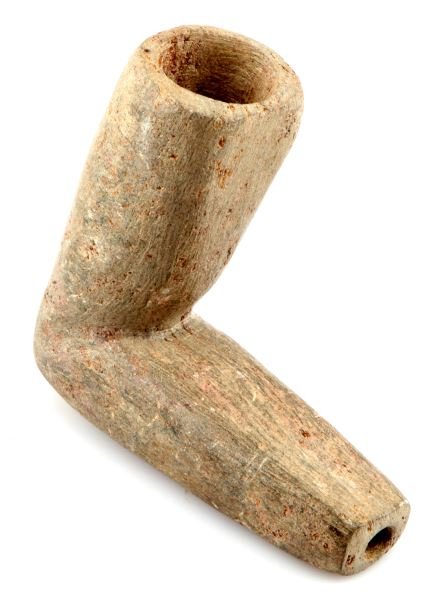 Woodland Period Native American Greenstone Pipe