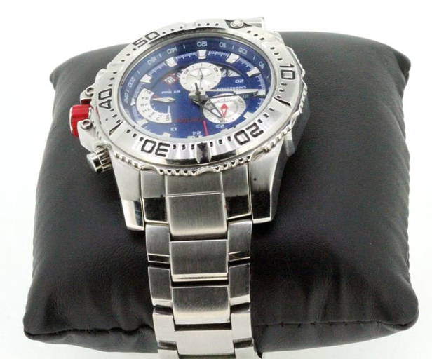 Mens Steel Redline Watch 316l Chronograph
