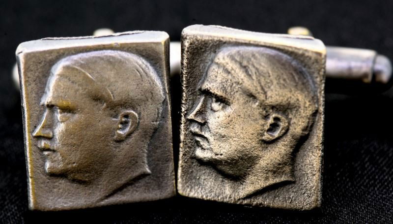 GERMAN WWII THIRD REICH ADOLF HITLER CUFFLINKS