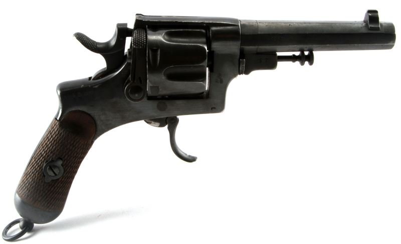 BRESCIA ANTIQUE ITALIAN SERVICE REVOLVER .44CF