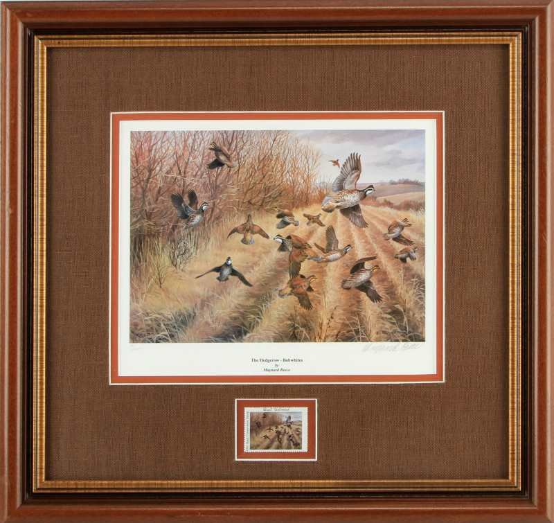 MAYNARD REECE QUAIL CONSERVATION PRINT