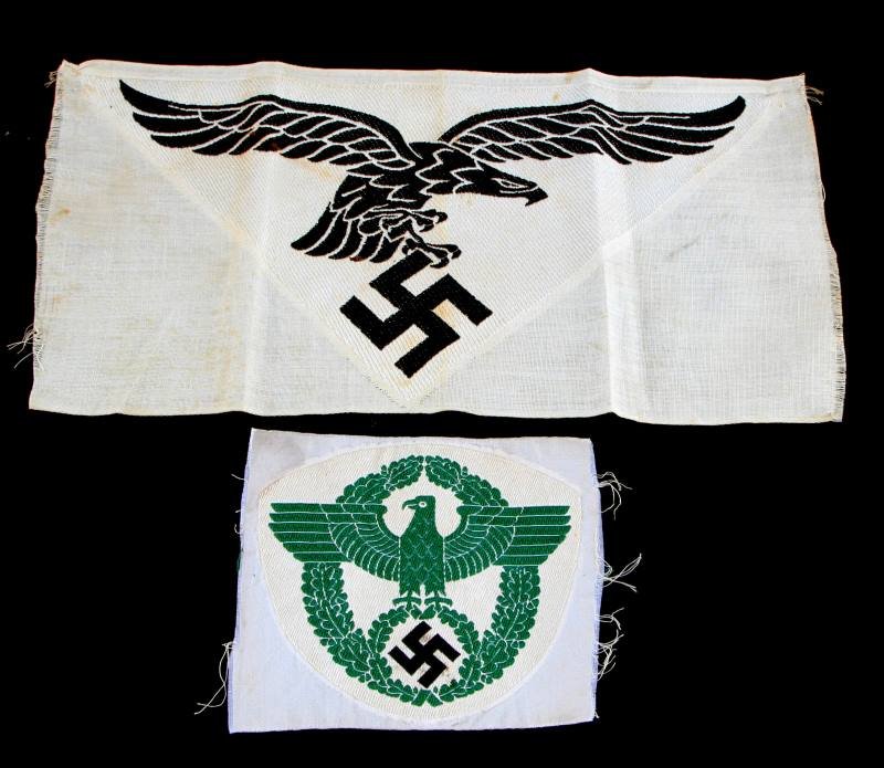 WWII THIRD REICH GERMAN LUFTWAFFE SWASTIKA PATCHES - Jan 31, 2016 ...