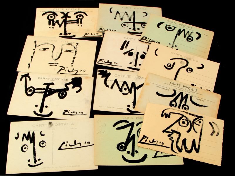 Pablo Picasso (spanish, 1881 1973) Postcards