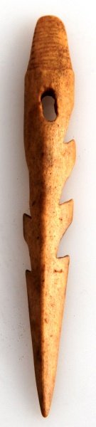 NATIVE AMERICAN RIB BONE FISHING SPEAR TIP