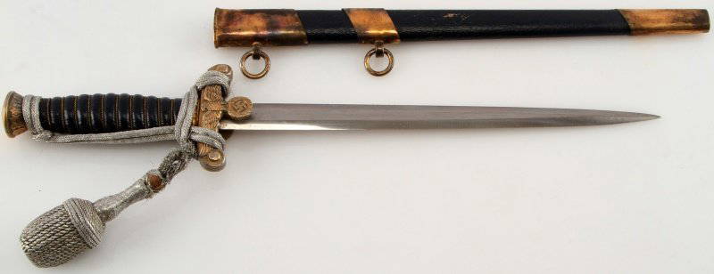 Wwii Third Reich German Water Customs Dagger