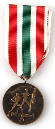 Wwii Third Reich German 1939 Memel Medal