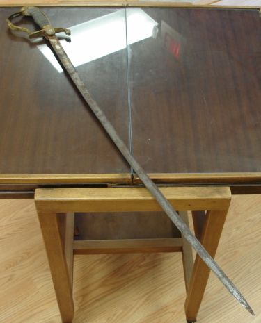 40: SAXON CALVARY OFFICERS SWORD GARDE REITER