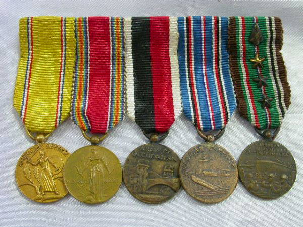 263: WWII MESS DRESS MEDAL BAR NORMANDY CAMPAIGN - Apr 15, 2006 ...