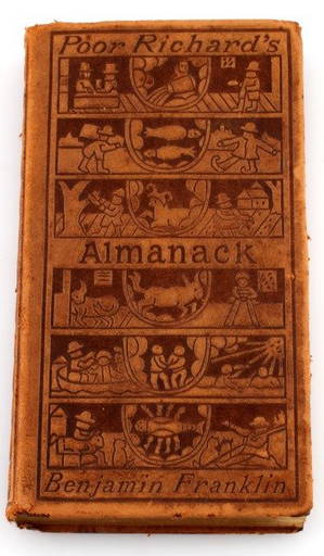 Poor Richards Almanack By Benjamin Franklin