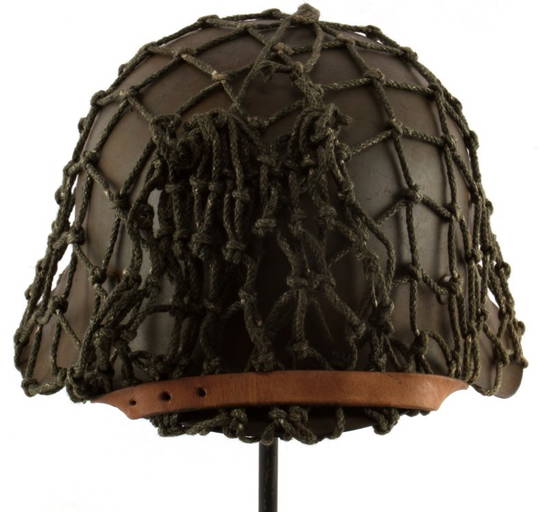 Wwii Third Reich German M42 Wehrmacht Net Helmet