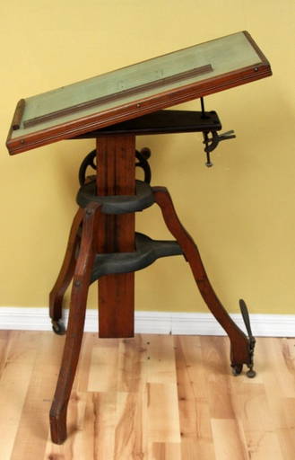 Antique Century Studio Camera Stand No. 4