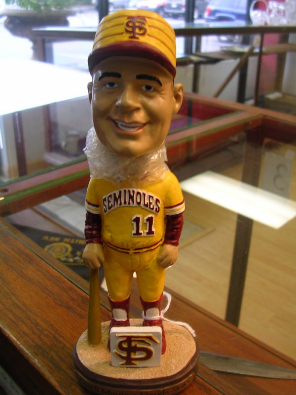 9: MINT IN BOX MIKE MARTIN FSU BOBBLEHEAD Mint in box,