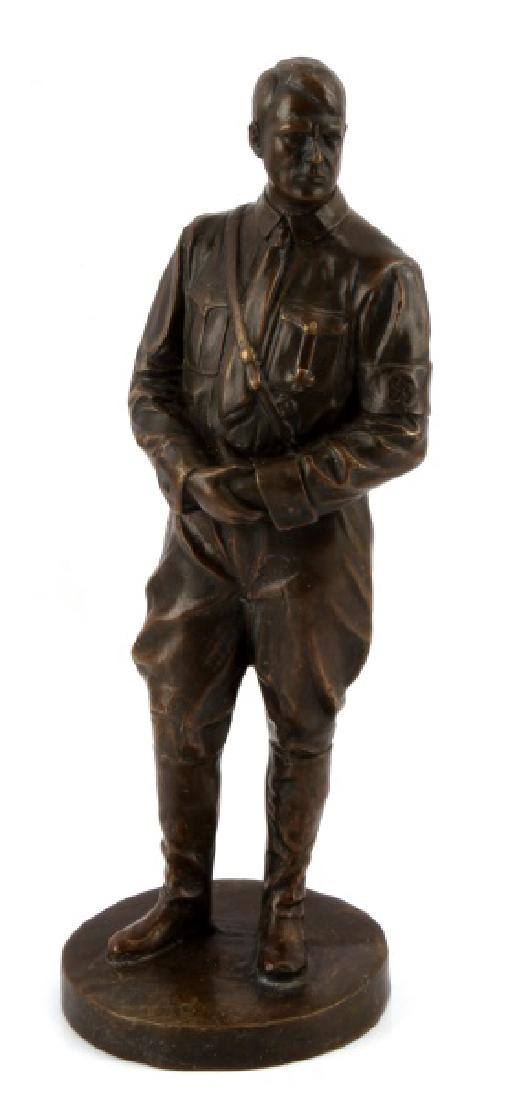 German Wwii Third Reich Adolf Hitler Bronze Statue