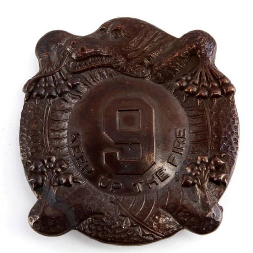 Wwii U.s Army 9th Infantry Regt Manchu Belt Buckle