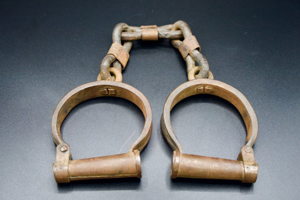 Iron slave Manacles, late 18th, early 19th century - Apr 19, 2019 ...