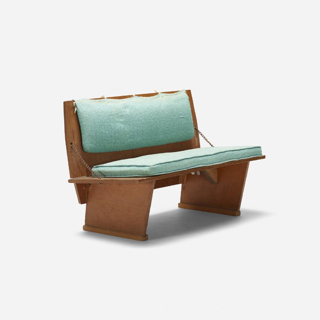 Frank Lloyd Wright, bench