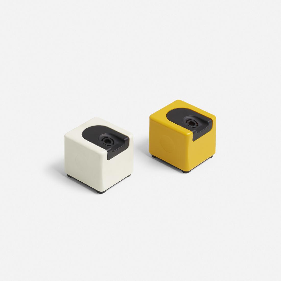 Dieter Rams, T3 Domino table lighters, pair