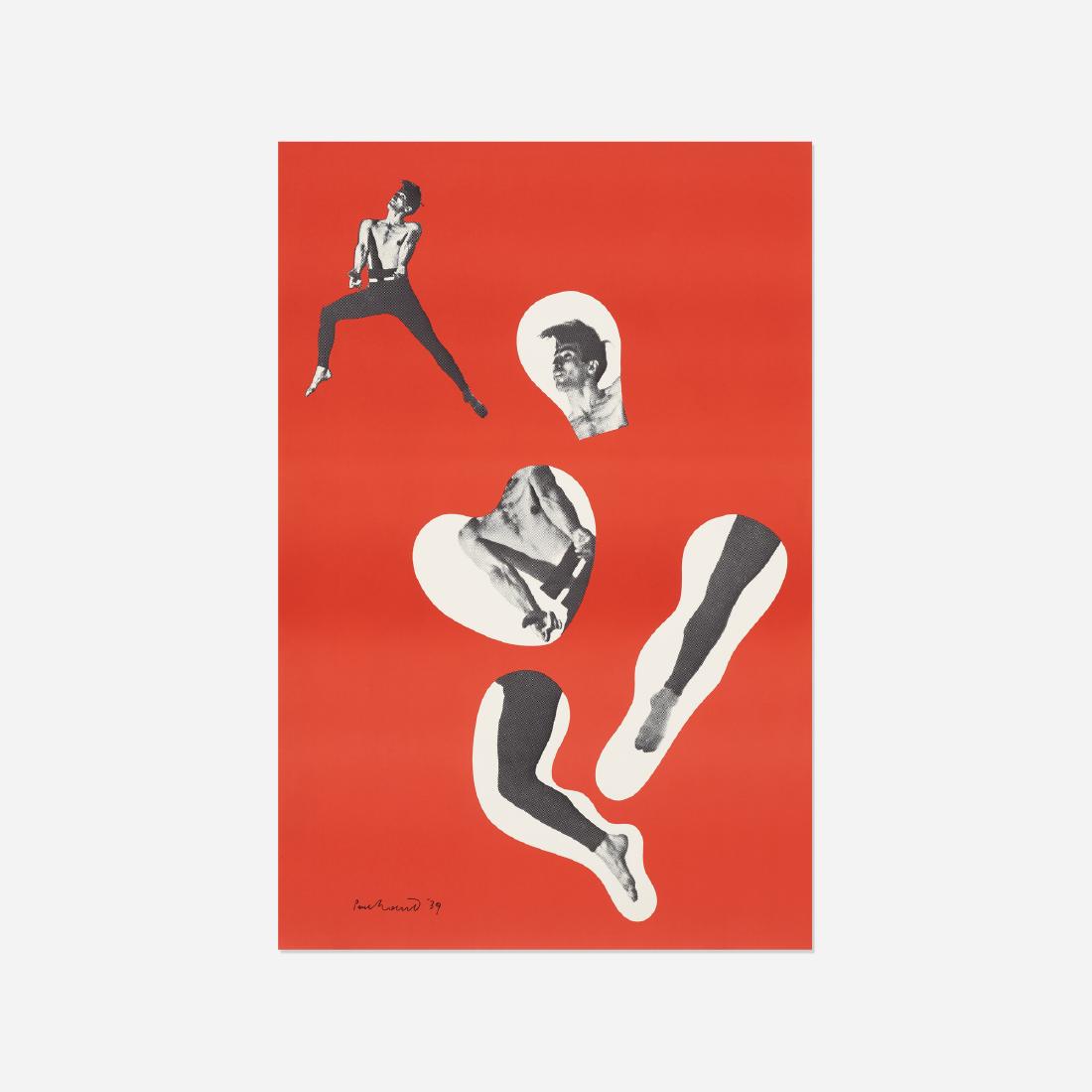 Paul Rand, Direction Magazine exhibition poster