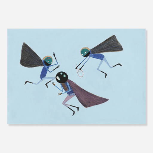 Laylah Ali, Untitled (Large Superman) - Oct 17, 2019 | Wright in IL