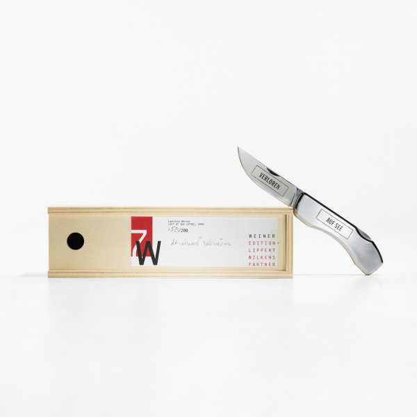 184: Lawrence Weiner b. 1942 Lost At Sea