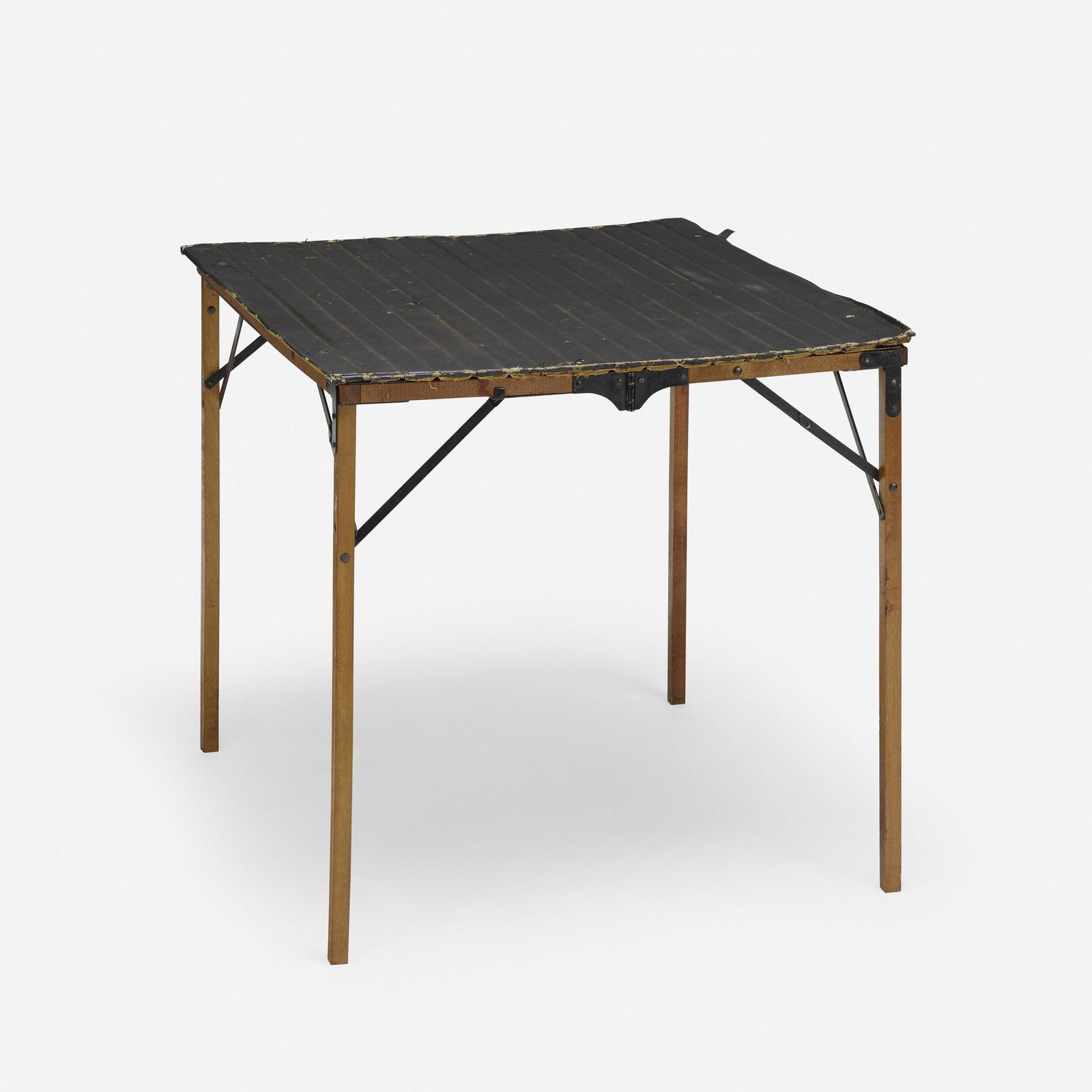 American, Folding military table (#0115) on Aug 12, 2021 | Wright in IL