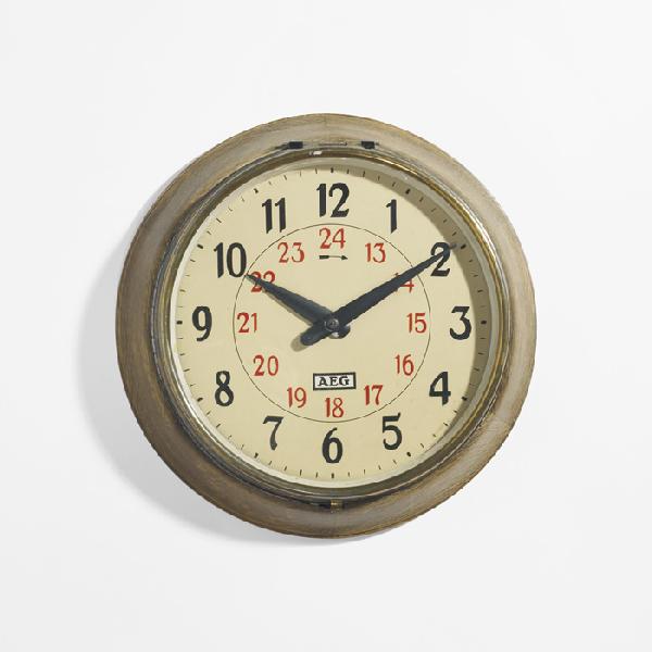 PETER BEHRENS; A.E.G. Synchron wall clock - Mar 03, 2013 | Rago Arts ...