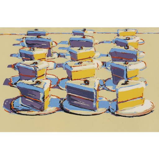 Wayne Thiebaud Boston Cremes
