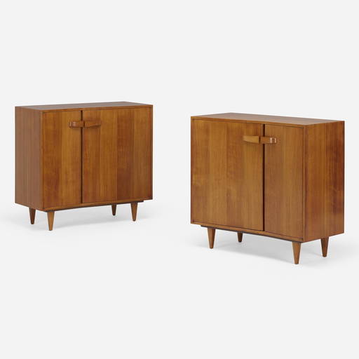 Bertha Schaefer, Cabinets, Pair