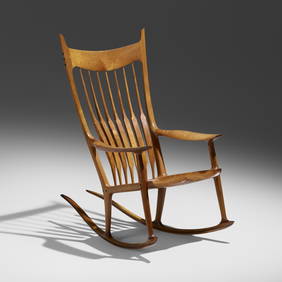 Sam Maloof, Rocking chair - May 18, 2014 | Los Angeles Modern Auctions ...
