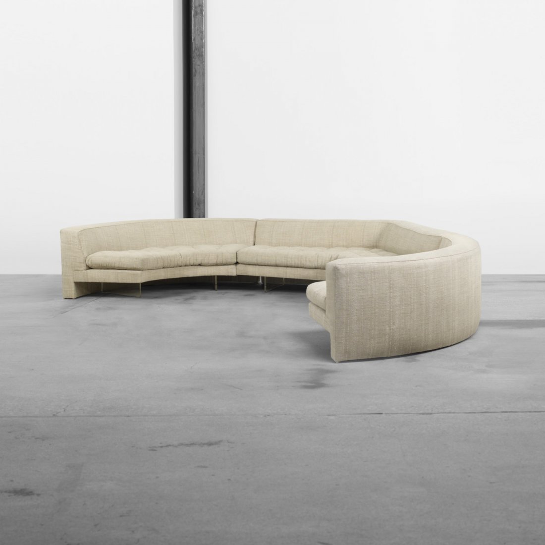 Vladimir Kagan, Custom 'Omnibus' Seating Installation - Mar 20, 2021 ...
