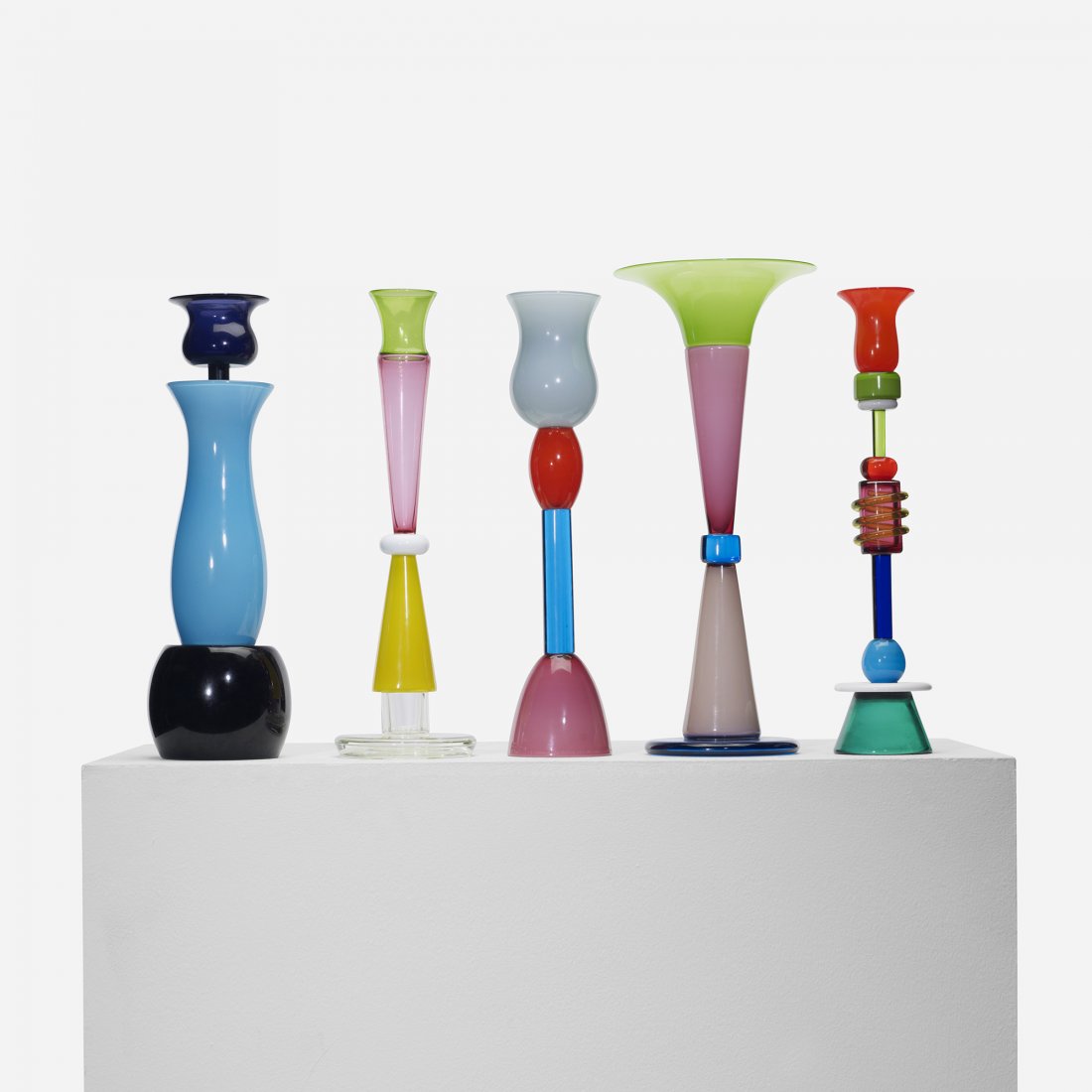 Ettore Sottsass collection of five vases - Sep 27, 2012 | Wright in IL
