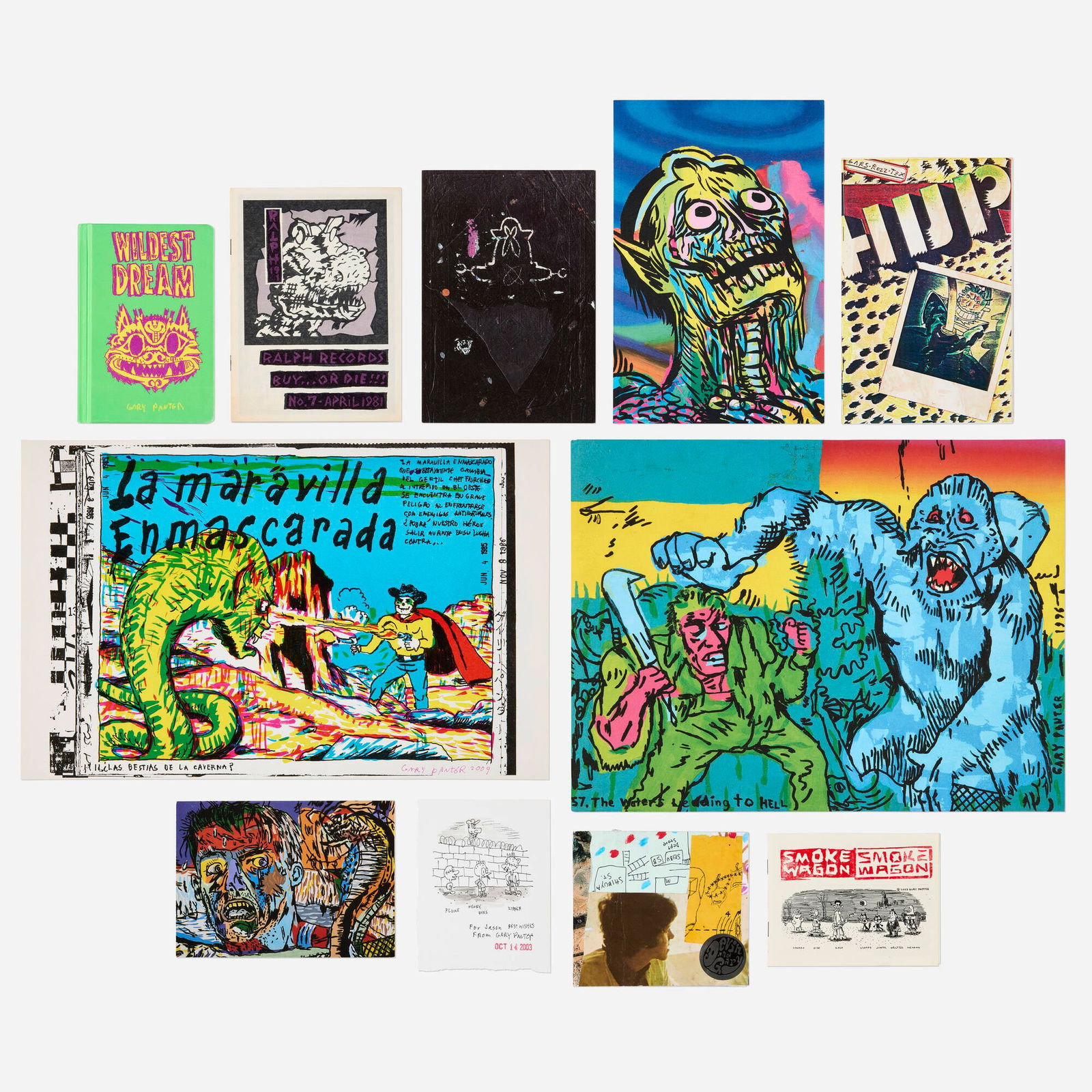 Gary Panter, Art And Publications Auction