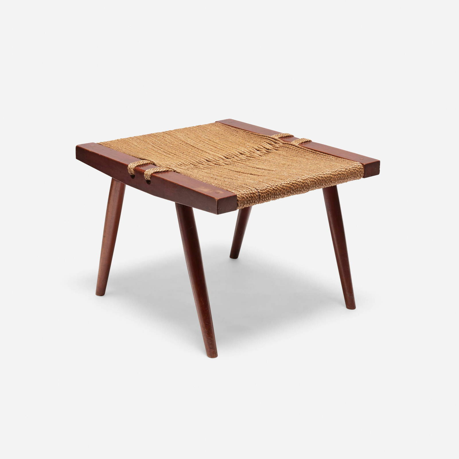 George Nakashima, Grass-seated Stool - Jun 24, 2025 | Wright In Il