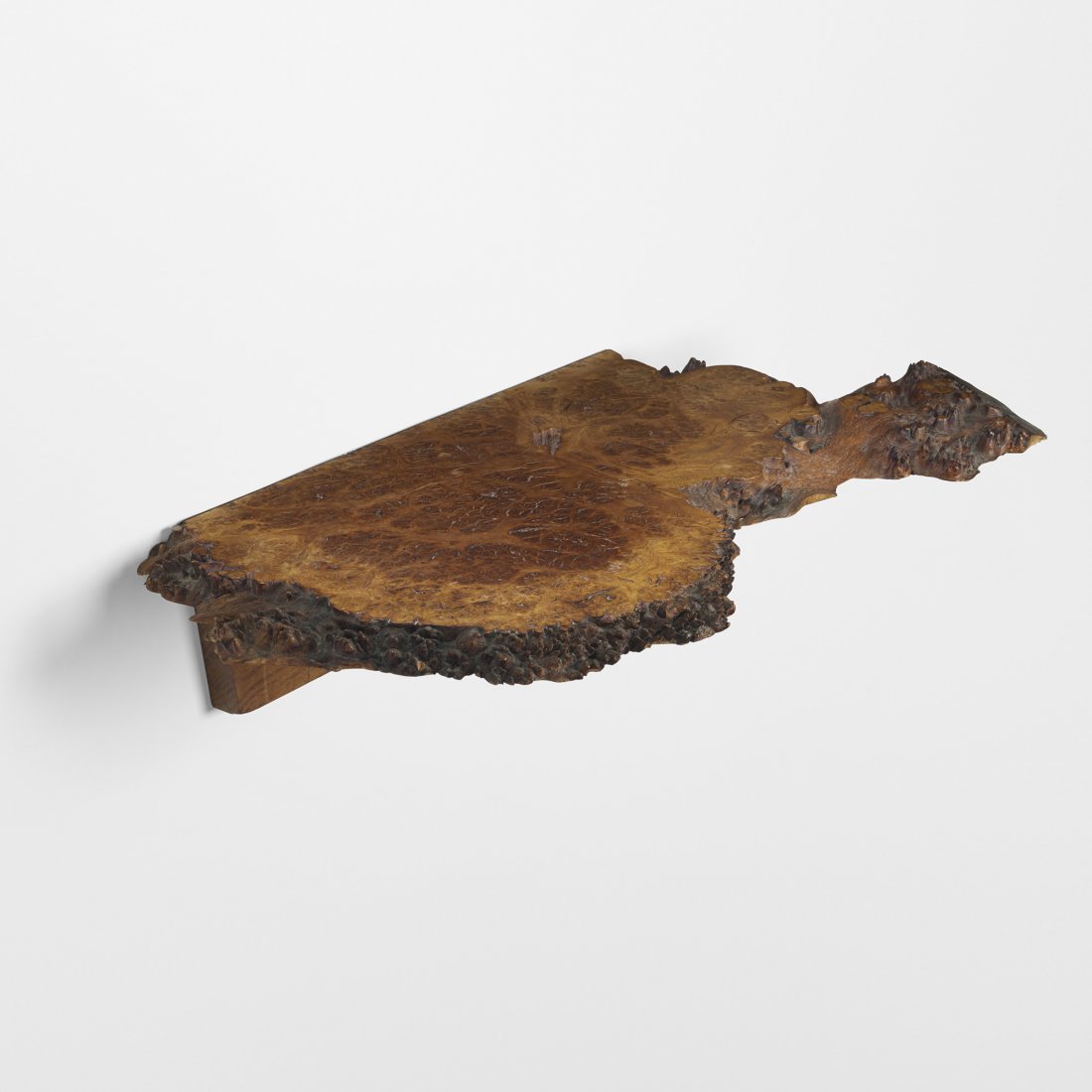 George Nakashima Free Form Hanging Wall shelf