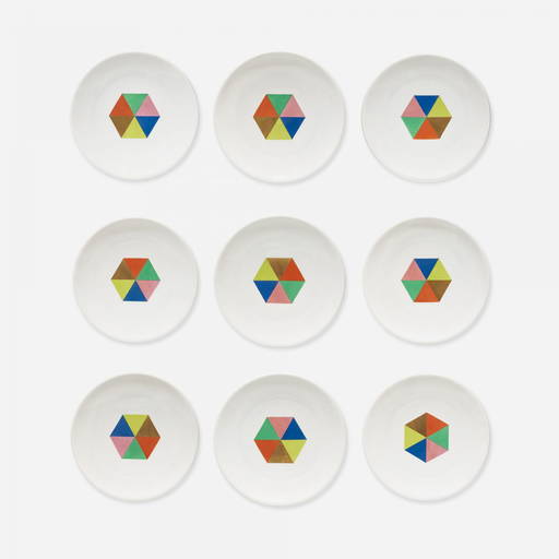 Alexander Girard Carolus Magnus plates, set of nine - Oct 23, 2014 ...