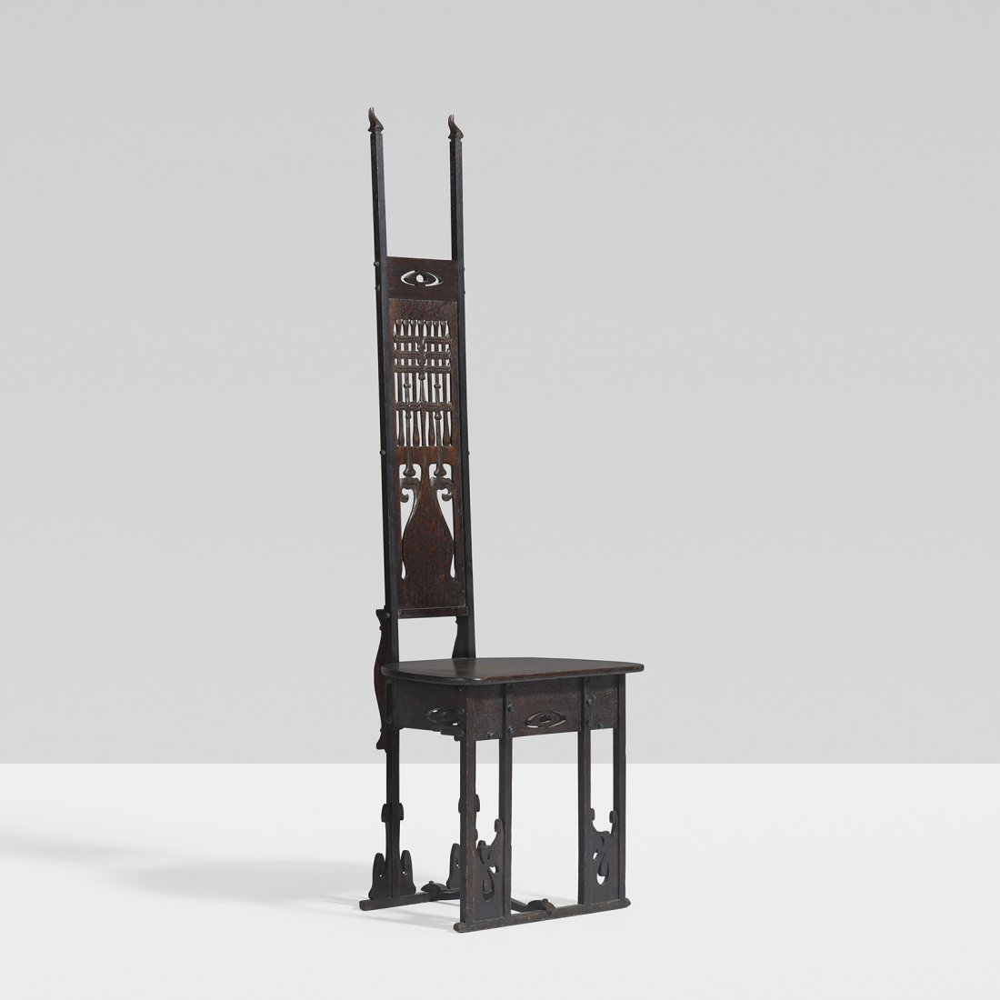 Charles Rohlfs Important Hall chair