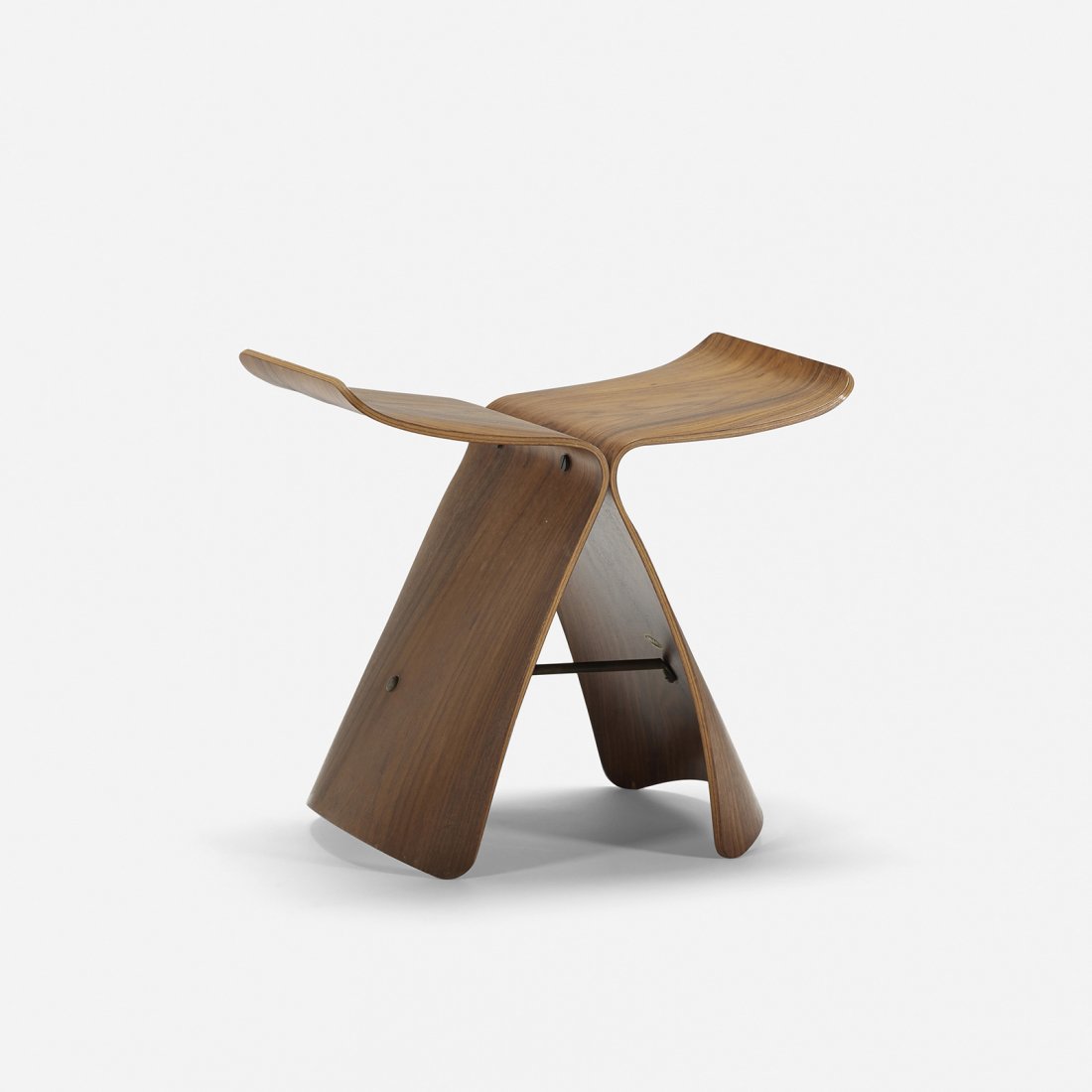 Sori Yanagi Butterfly stool - Jul 11, 2015 | Wright in IL