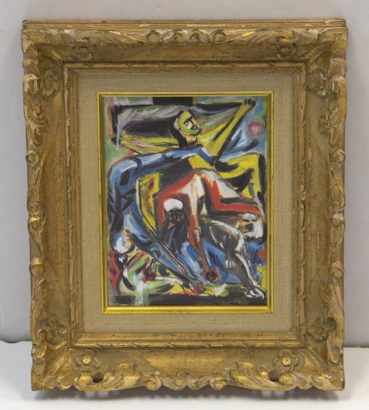Jackson Pollock "crucifixion"