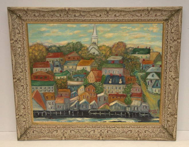 J. Logan Oil Painting On Canvas