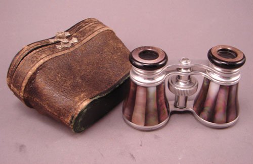 45: Gall & Lembke Antique Art Deco style Opera Glasses