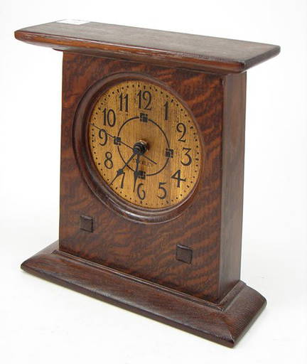 Stickley Signed Mission Oak Shelf Clock. Re-Issu - Apr 27, 2007 | TW ...