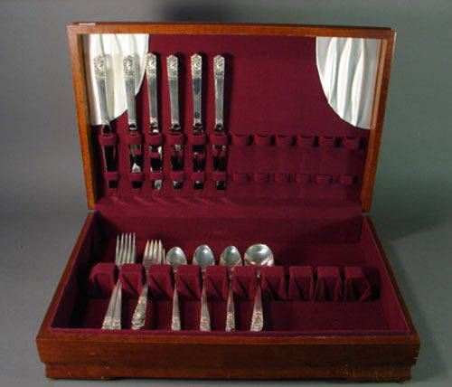 Heirloom Sterling Mansion House Silver Flatware