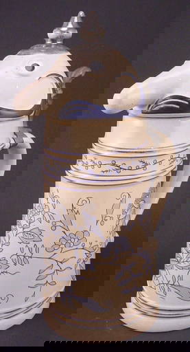 Schultz & Dooley Character Ceramic Beer Stein "sc