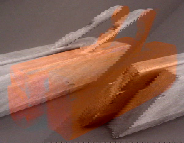 Pair Of Hollow And Round Planes. Marked "auburn T