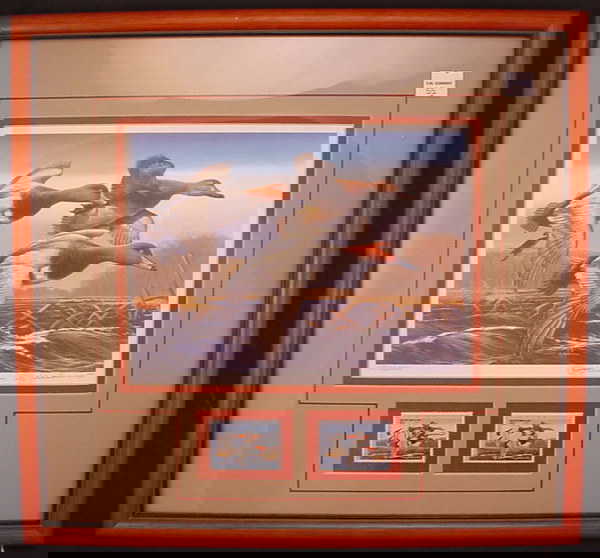 4193: "Arthur Anderson" Wildlife Print, limited Edition