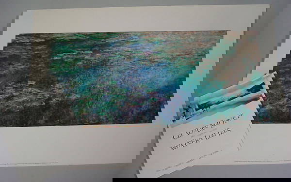 Claude Monet Prints, Series Of Three Showing The